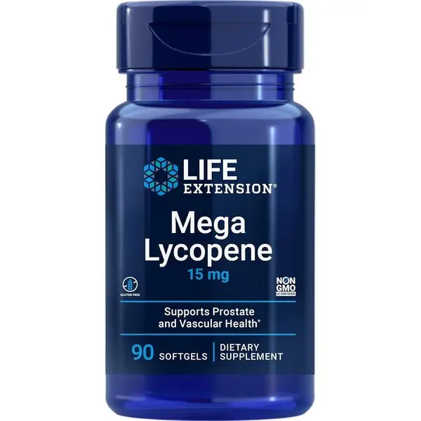 LIFE EXTENSION Mega Lycopene 15mg 90 Softgels
