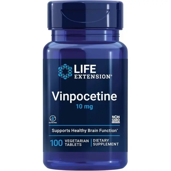 LIFE EXTENSION Vinpocetine 10mg 100 Tablets