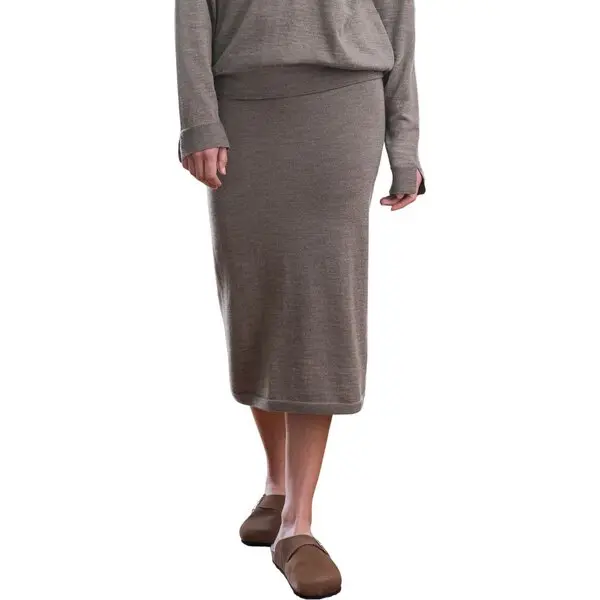 CELTIC & CO. Merino Midi Skirt