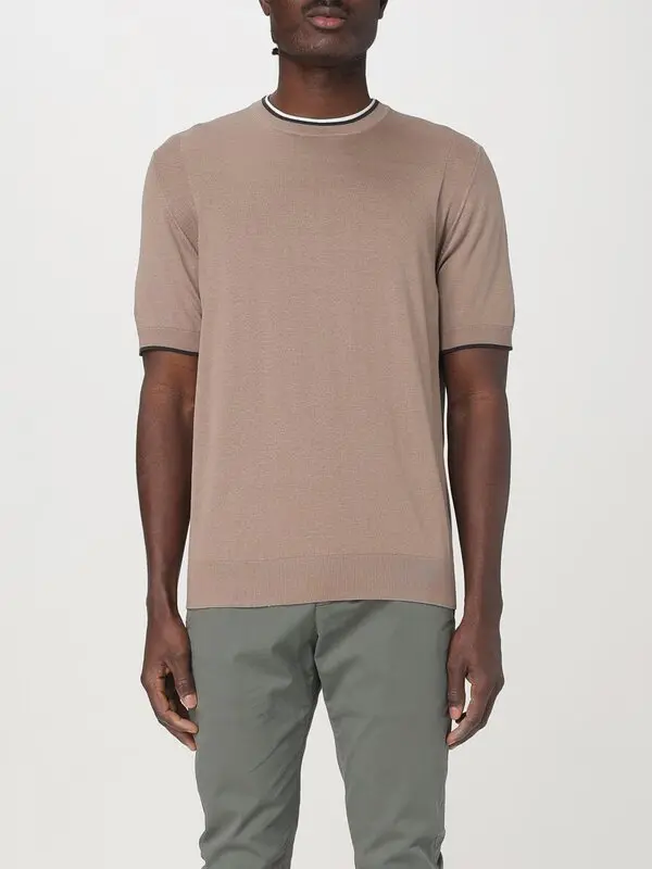 PAOLO PECORA T-shirt - Mud