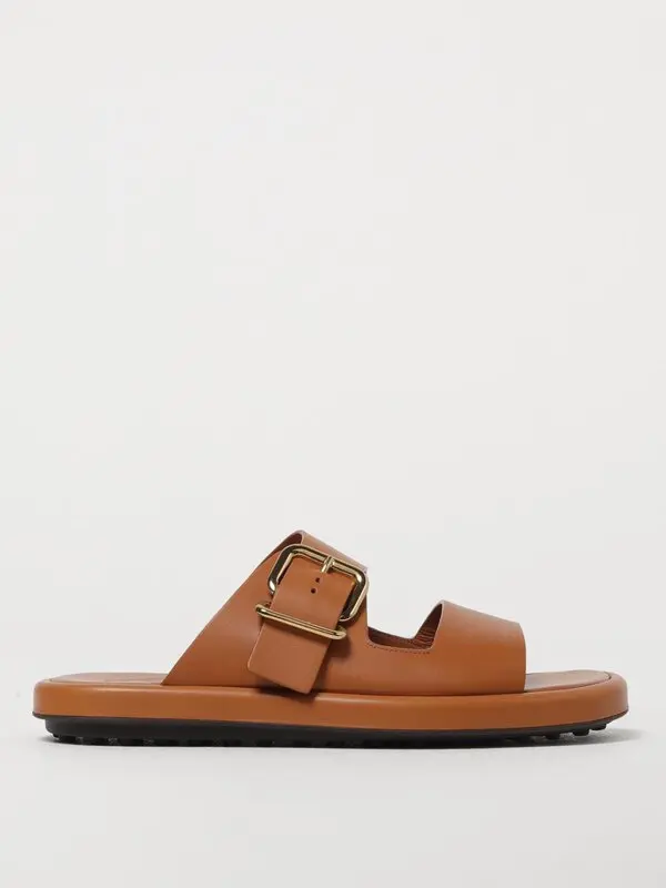 TOD'S Flat Sandals - Brown