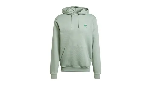 Adidas Trefoil Essentials Hoodie - Silver Green