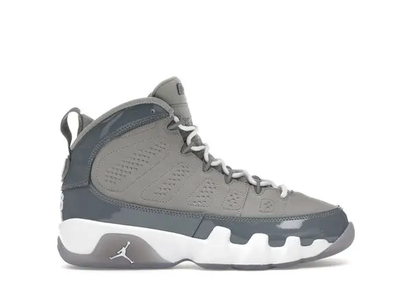 JORDAN 9 Retro - Medium Grey/white/cool Grey