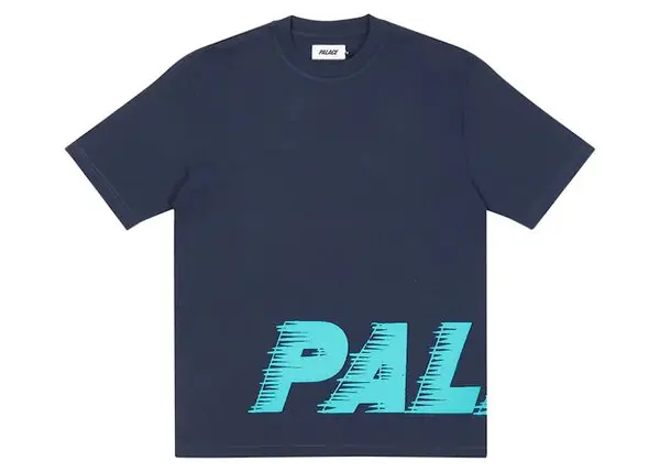 PALACE Fast Wrap T-shirt - Navy Blue
