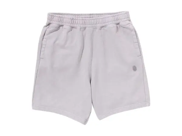 BAPE Garment Dye One Point Relaxed Fit Sweat Shorts - Gray