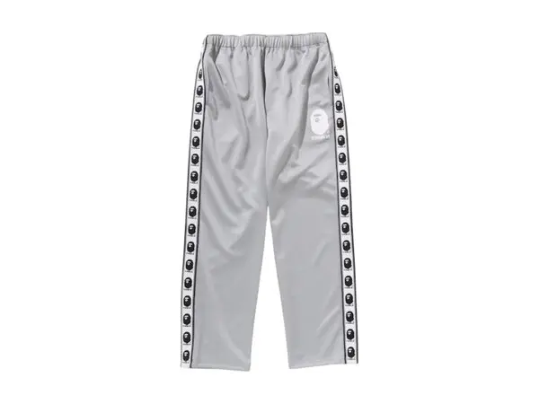 BAPE Relaxed Fit Track Pants - Gray