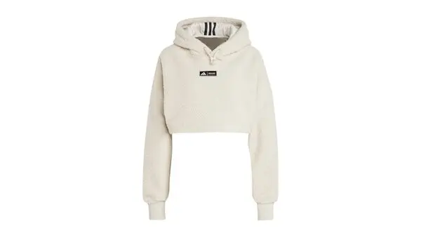 Adidas Cropped Hoodie - Bliss