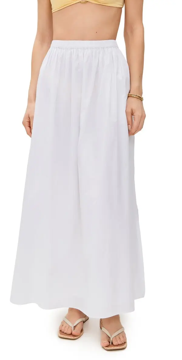 Playa Lucila Maxi Skirt - White