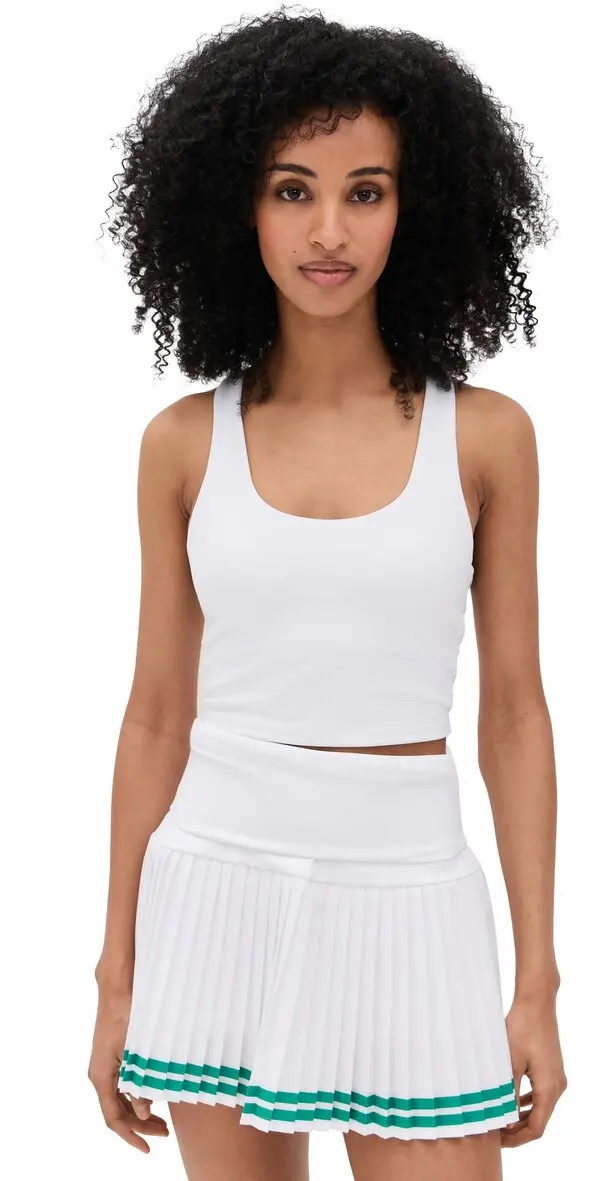 Beach Riot Yara Top - Courtside White