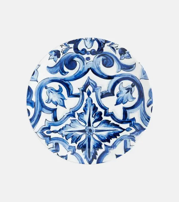 Dolce & Gabbana Porcelain Charger Plate - Blue