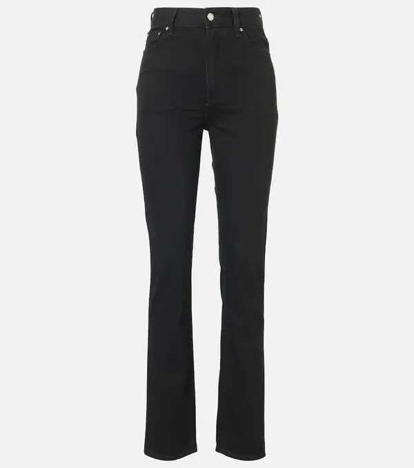 TOTÊME High-rise Slim Jeans - Black