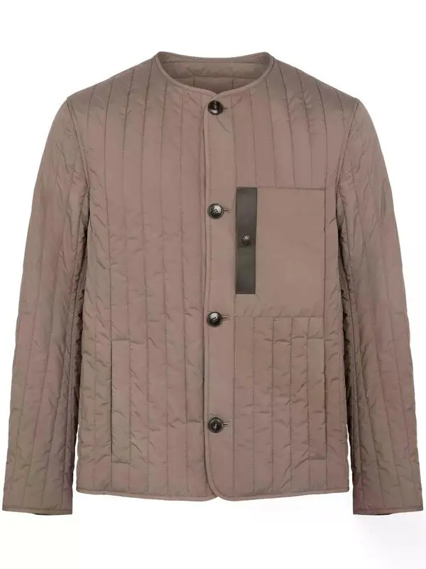 YVES SALOMON Quilted Jacket - Neutrals