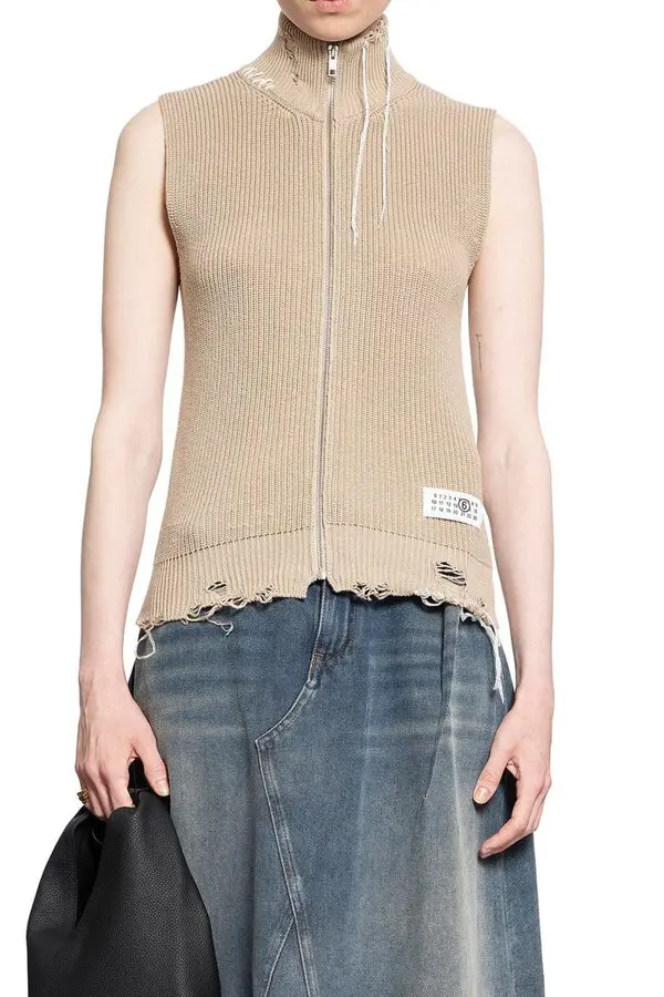 MAISON MARGIELA Gilet - Beige