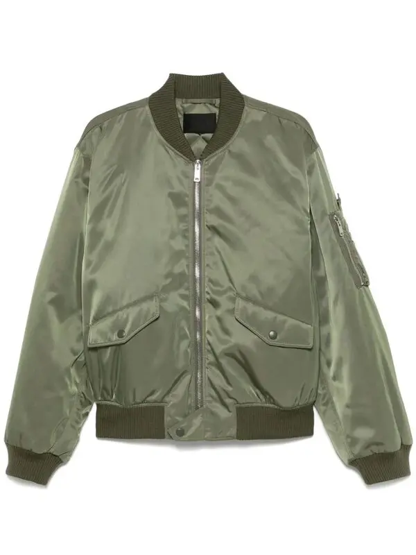 Prada Triangle-logo Bomber Jacket
