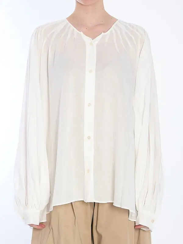 THE LATEST Biro Blouse - White