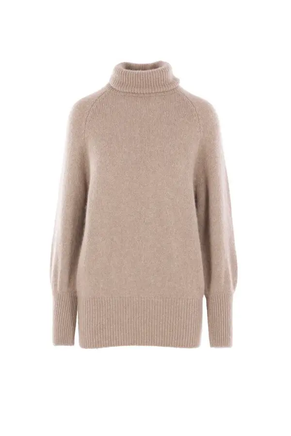 Dusan Turtleneck Sweater - Brown