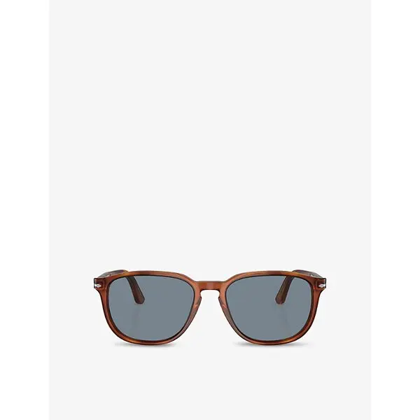 Persol Suprema Round-frame Tortoiseshell Sunglasses