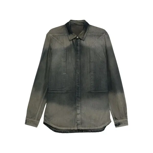 Rick Owens Shirts - Grey