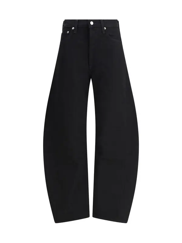 AGOLDE High-waisted Moon Jeans - Black