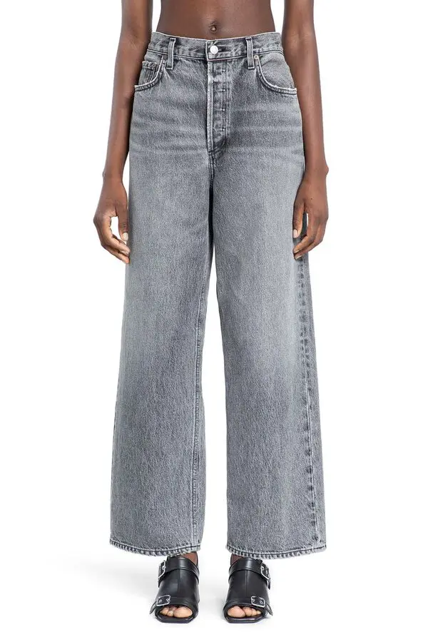 AGOLDE Low Slung Baggy Jeans - Grey
