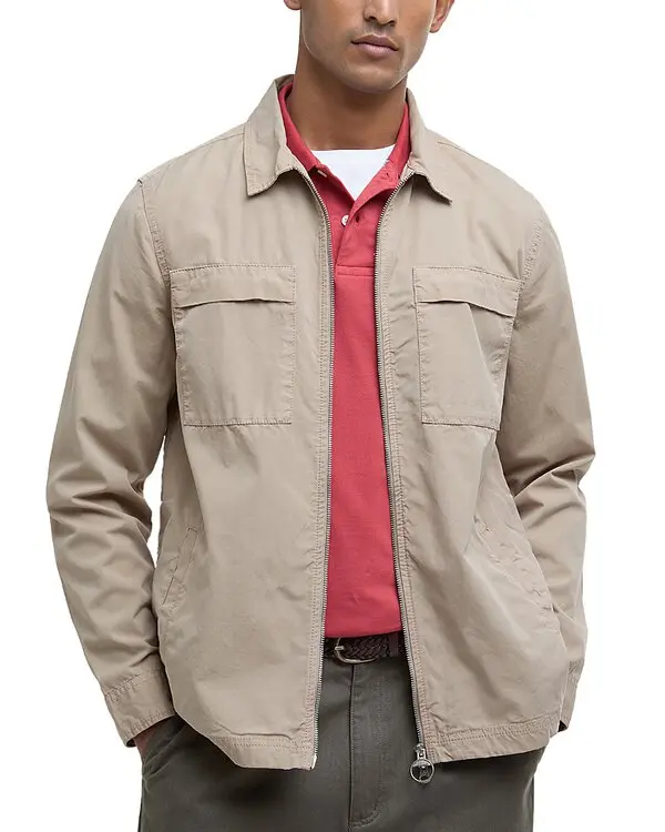 Barbour Glendale Overshirt - Washed Stone