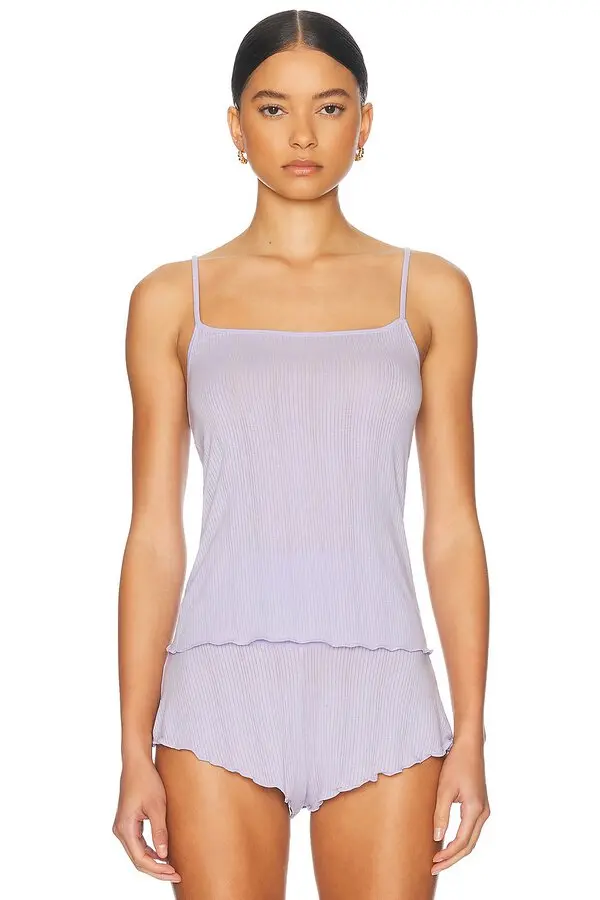 NEGATIVE UNDERWEAR Whipped Cami Top - Violet