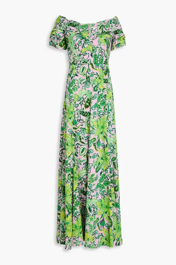 Diane Von Furstenberg Laurie Floral-print Maxi Dress