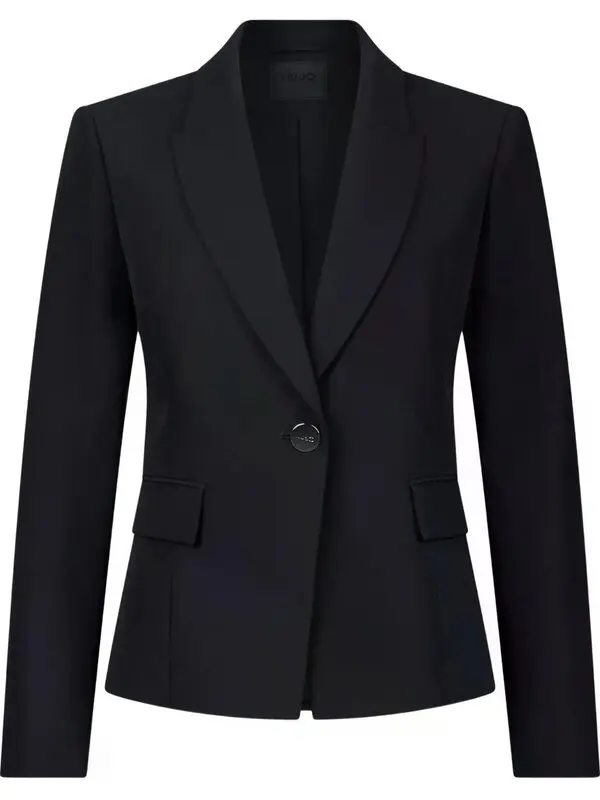 Liu Jo Slim-cut Blazer - Black