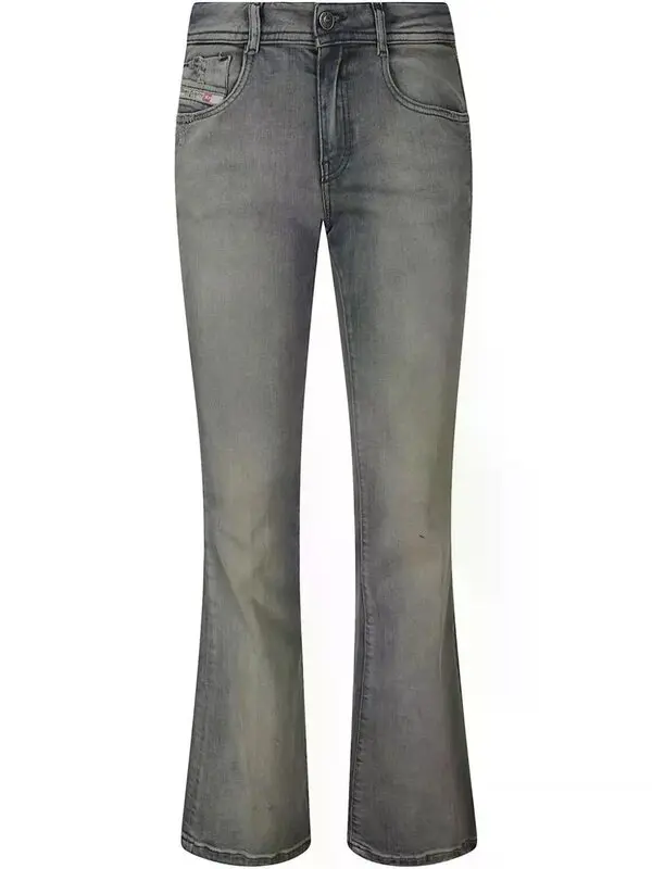 Diesel Bootcut Jeans With Embroidered Detailing