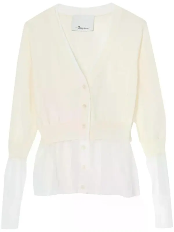 3.1 Phillip Lim Layered Knit Cardigan