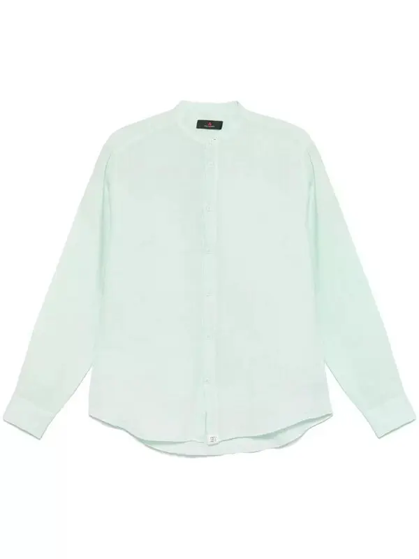 Peuterey Linen Shirt - Green
