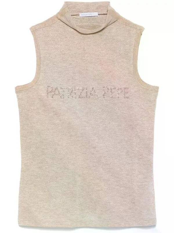 Patrizia Pepe Crystal-logo Top