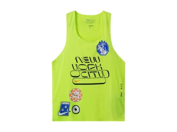 Nike Aeroswift Nyc Marathon Run 2021 Drifit Adv Singlet