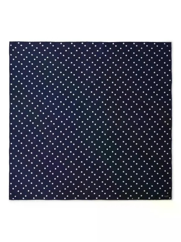 Prada Printed Silk Twill Scarf