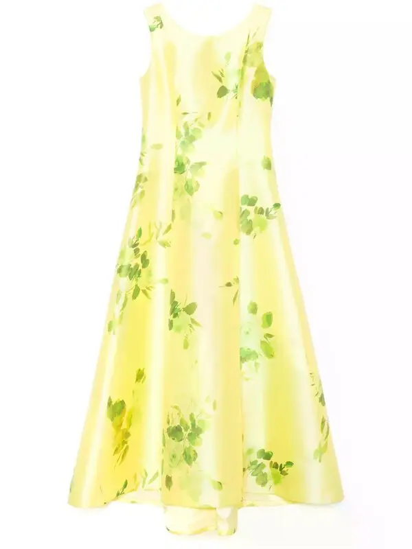 FELY CAMPO Floral-print Midi Dress