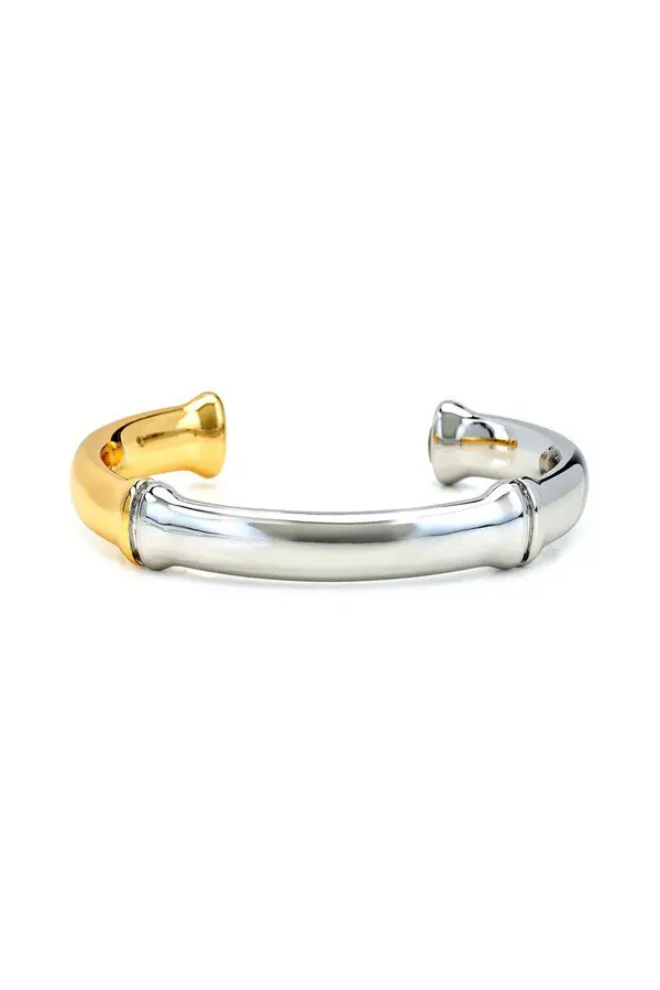 KENNETH JAY LANE Bamboo Bracelet - Lime