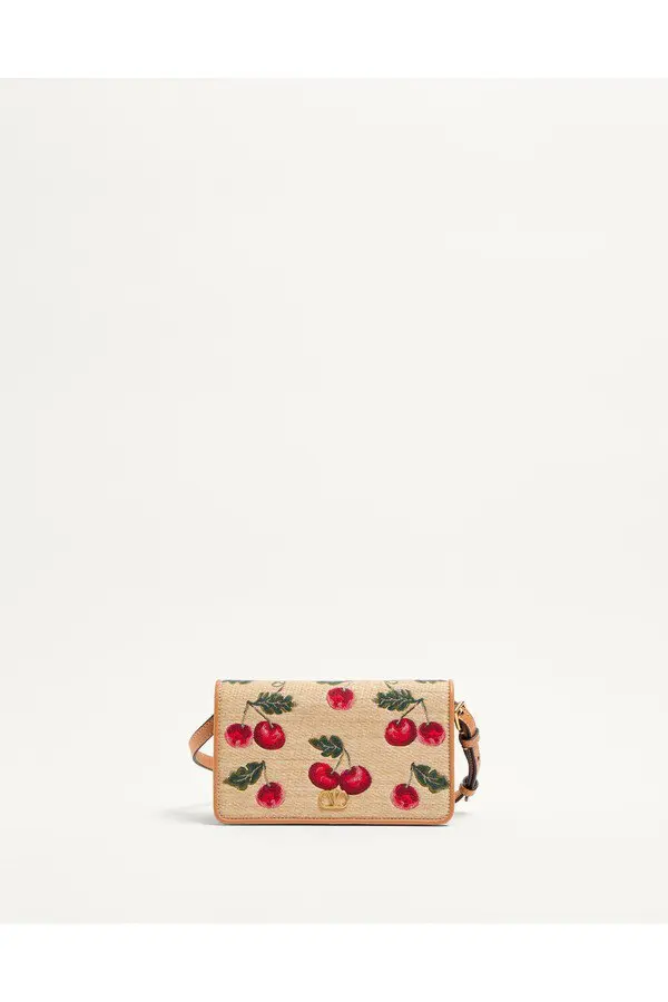 Valentino Garavani Vlogo Signature Mini Shoulder Bag - Red
