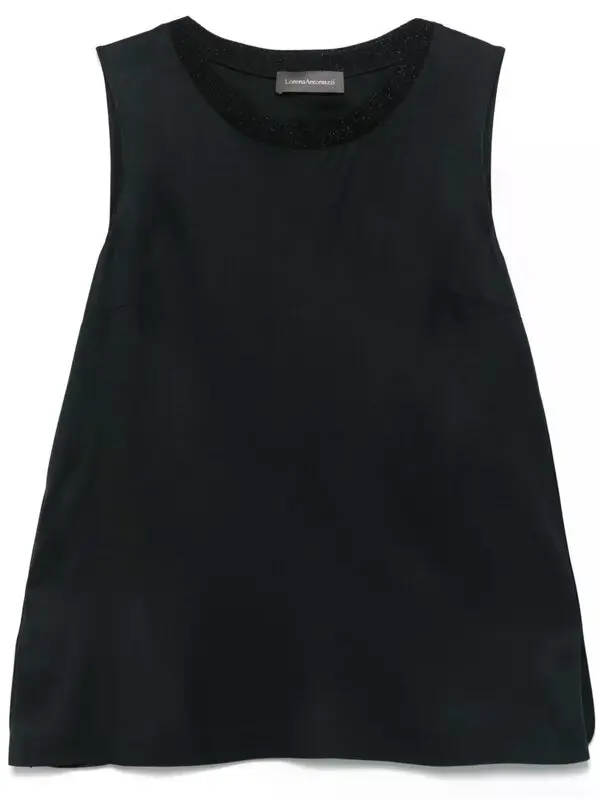 Lorena Antoniazzi Sleeveless Blouse - Blue