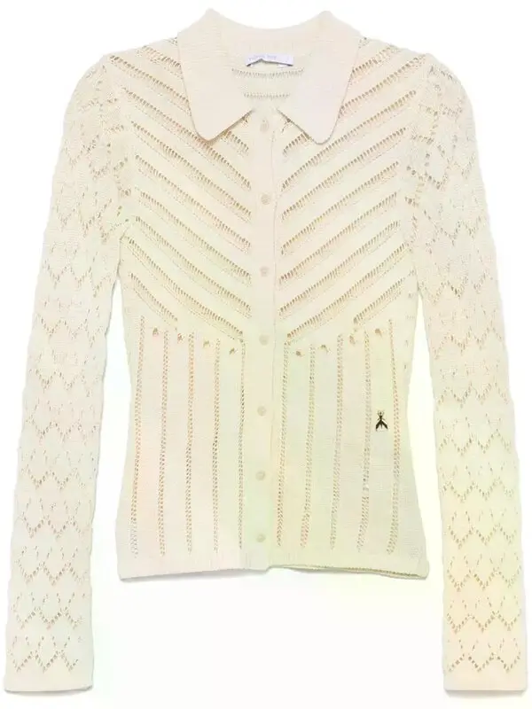 Patrizia Pepe Open-knit Cardigan