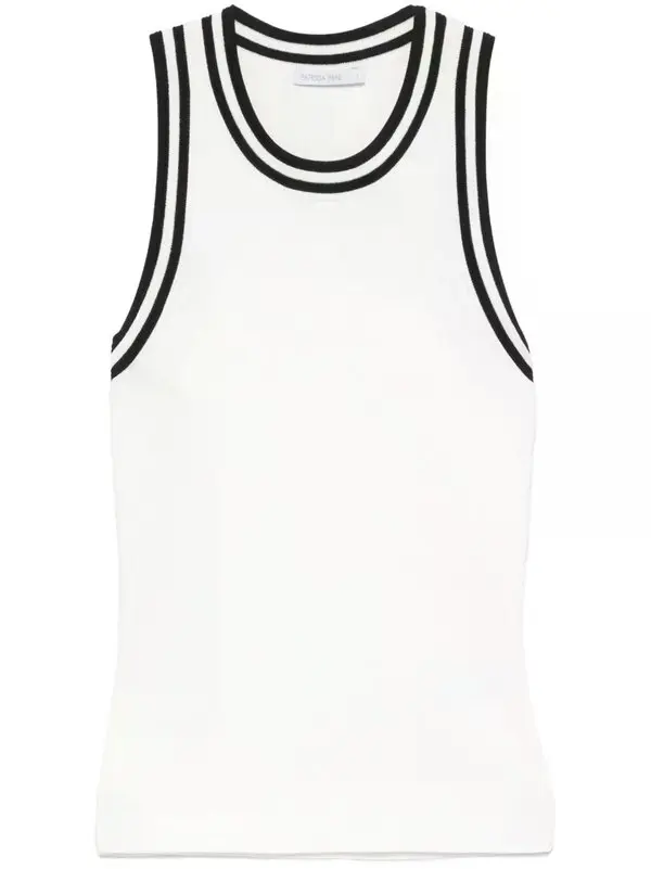 Patrizia Pepe Fly-motif Tank Top