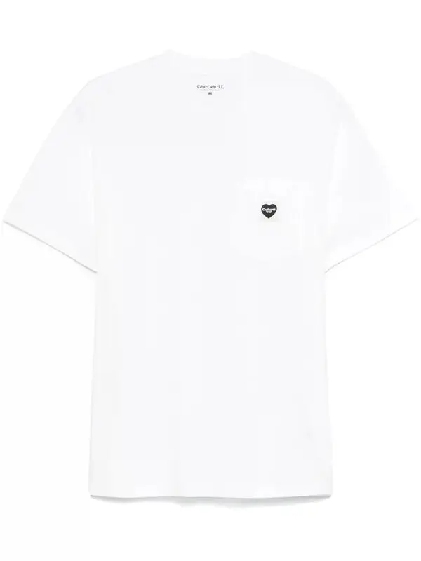 Carhartt Work In Progress Pocket Heart T-shirt - White