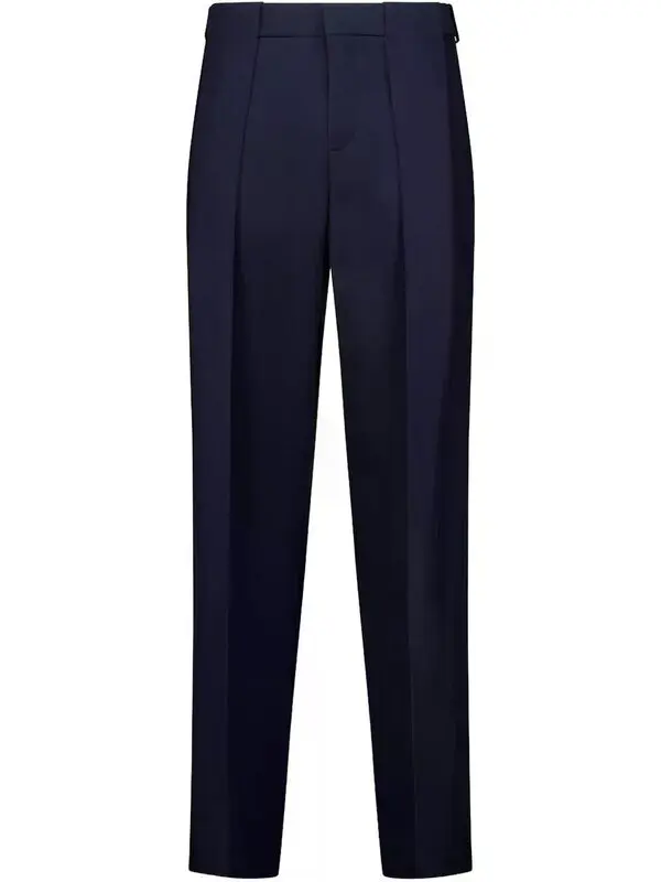 Balmain Grain De Poudre Pleated Trousers