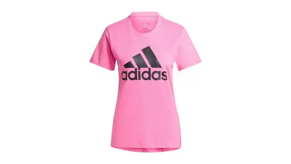 Adidas Essentials Logo T-shirt - Pulse Magenta/black