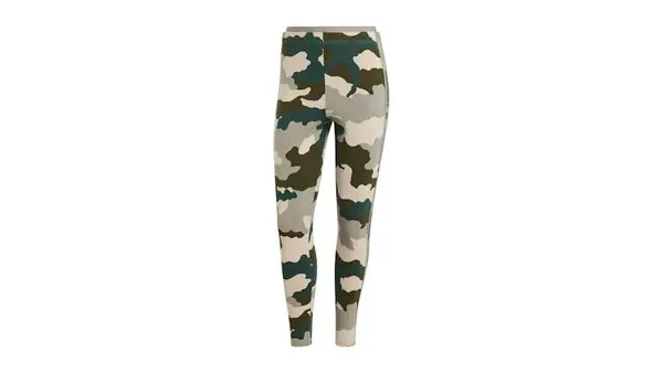 Adidas Essentials 3stripes Camo Print 7/8 Length Leggings