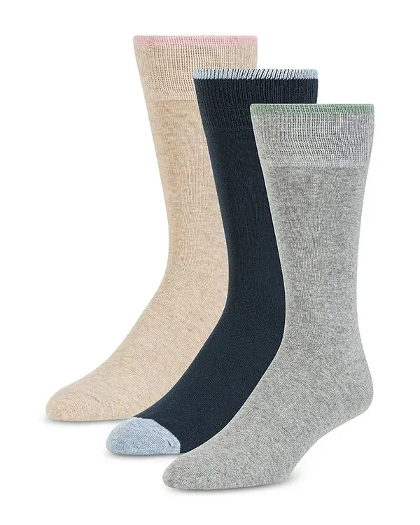 Ted Baker London Crew Socks Pack Of 3 - Dark Grey