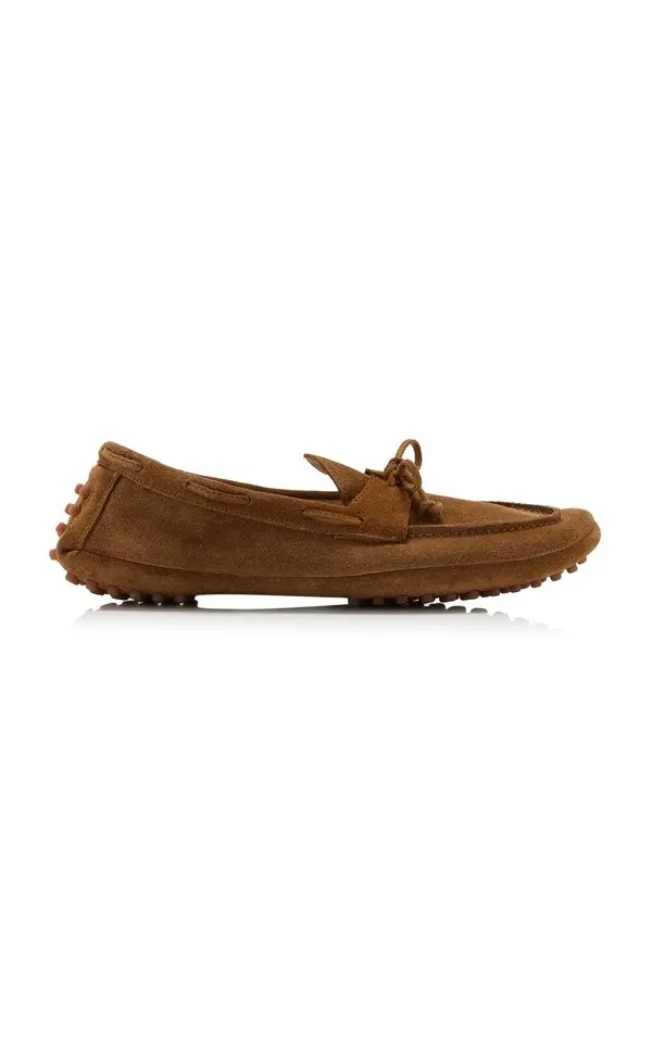 Le Monde Beryl Suede Driver Boat Shoes