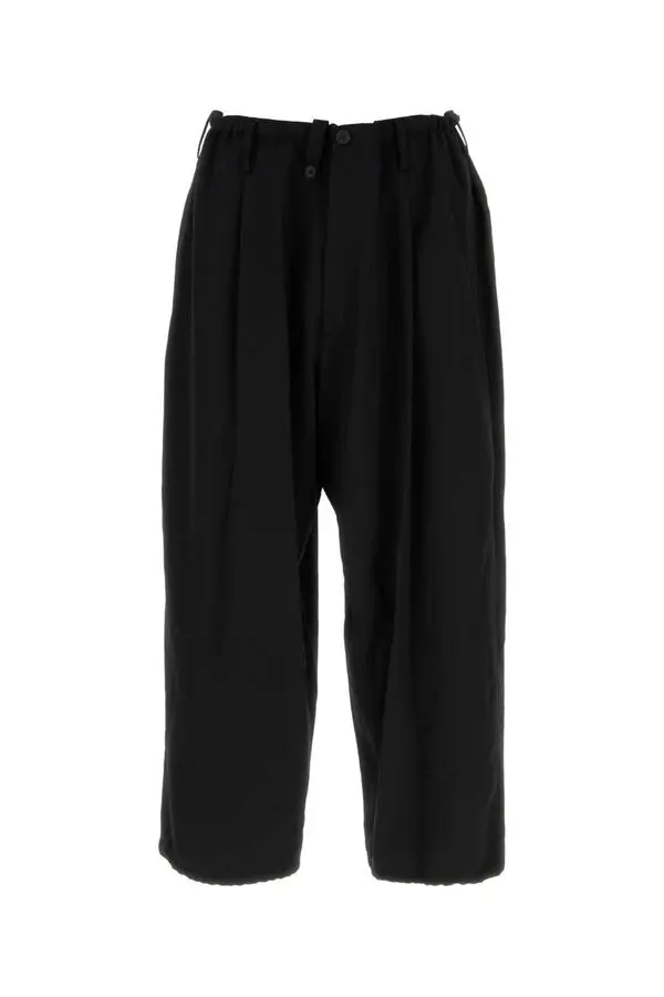 Yohji Yamamoto Wool Pants - Black