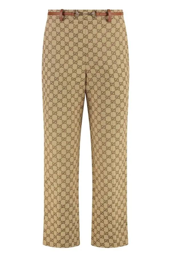Gucci Gg Fabric Trousers