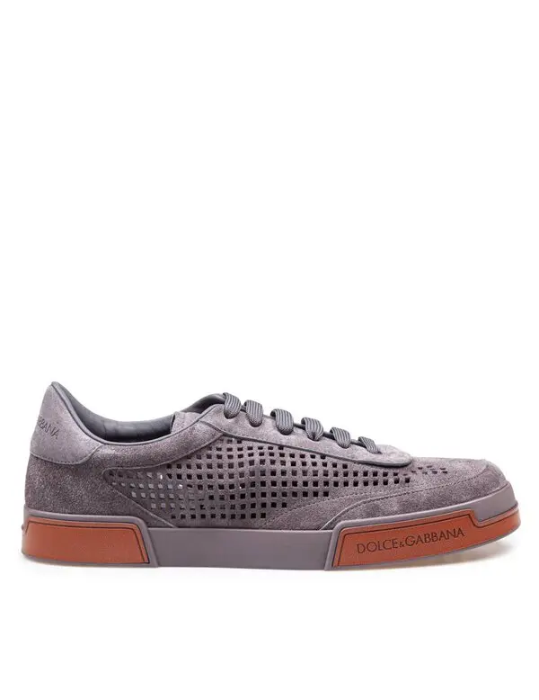 Dolce & Gabbana Portofino Yatch Perforated Reversed Calfskin Sneakers