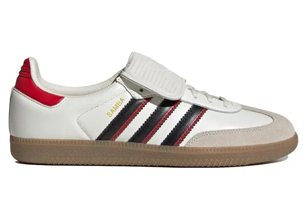 Adidas Samba Lt Sneakers - Cloud White/core Black/better Scarelet Red